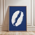 Abstract Coffee Bean Modern Kitchen Bar Espresso, Stretched Canvas ...