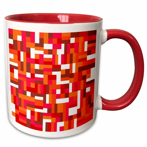 3drose, Abstract Colorful Rectangular Mosaic Pattern Background Design ...