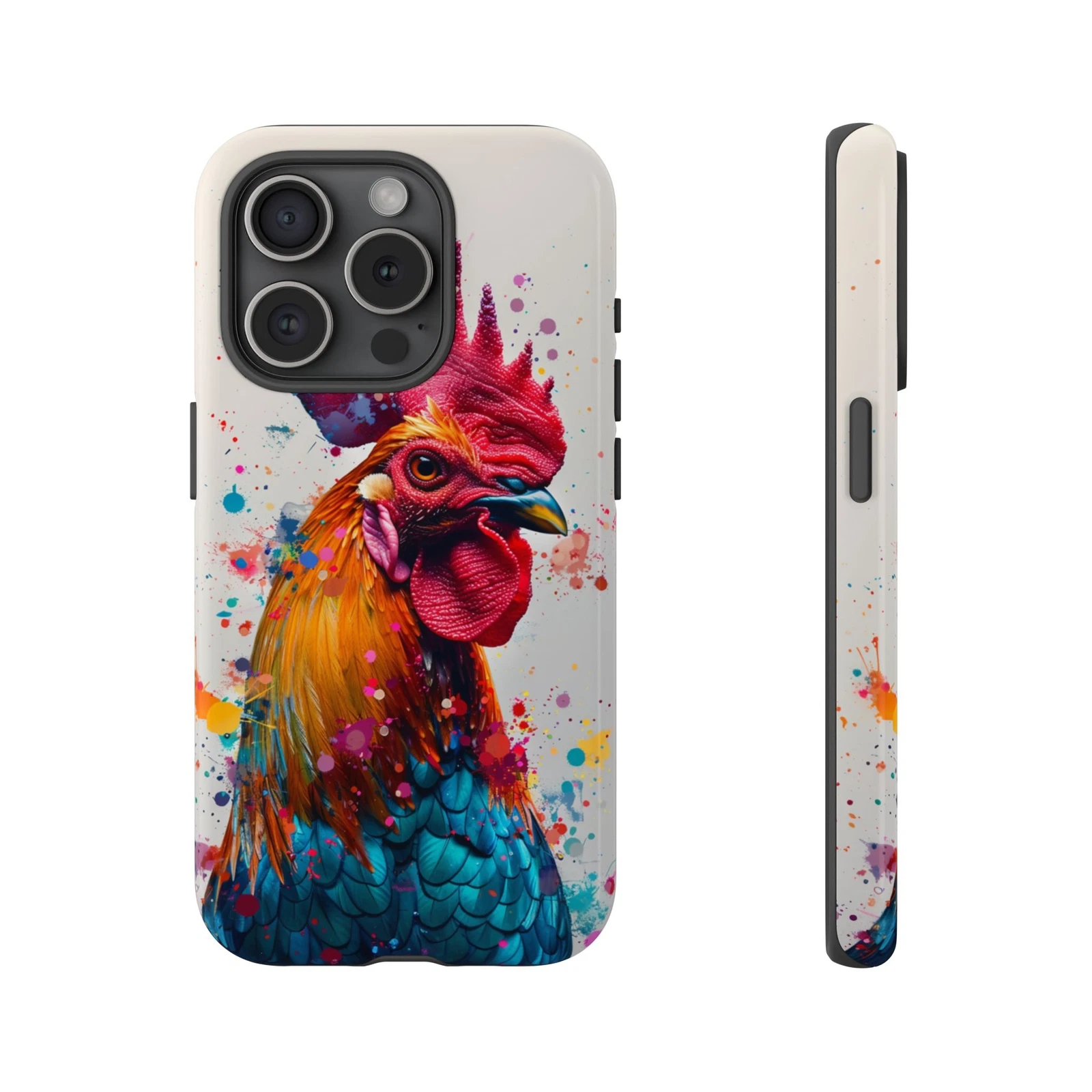Abstract Colorful Rooster Artistic Design Phone Case for iPhone 11 to ...