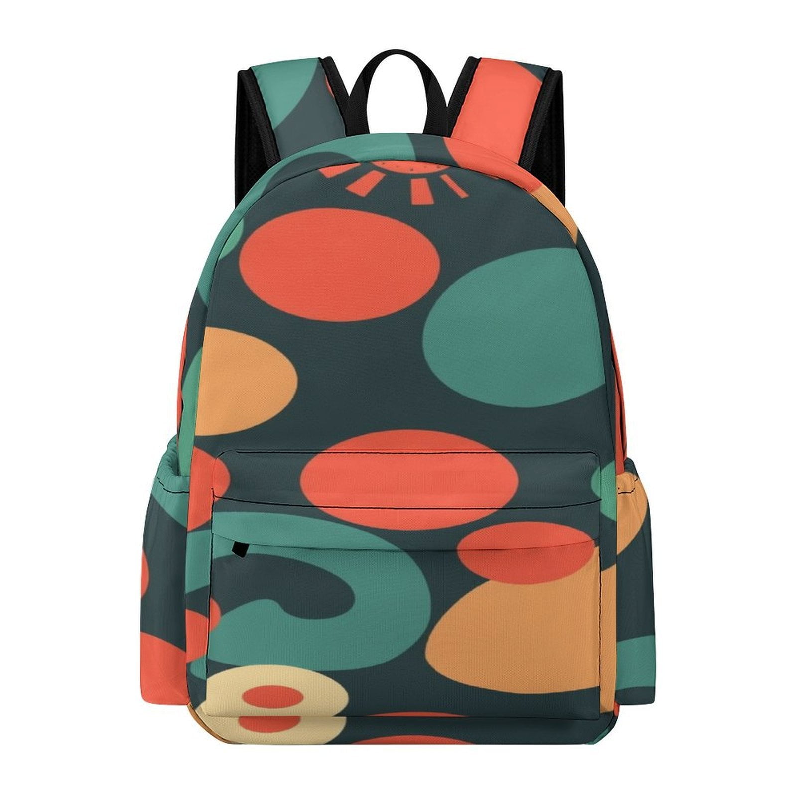 Abstract Colorful Shapes Backpacks Teenager Bookbag Students School ...