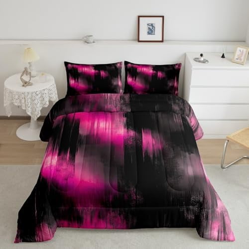 Abstract Comforter Set Abstract Art Bedding Set Full Size for Kids Boys ...