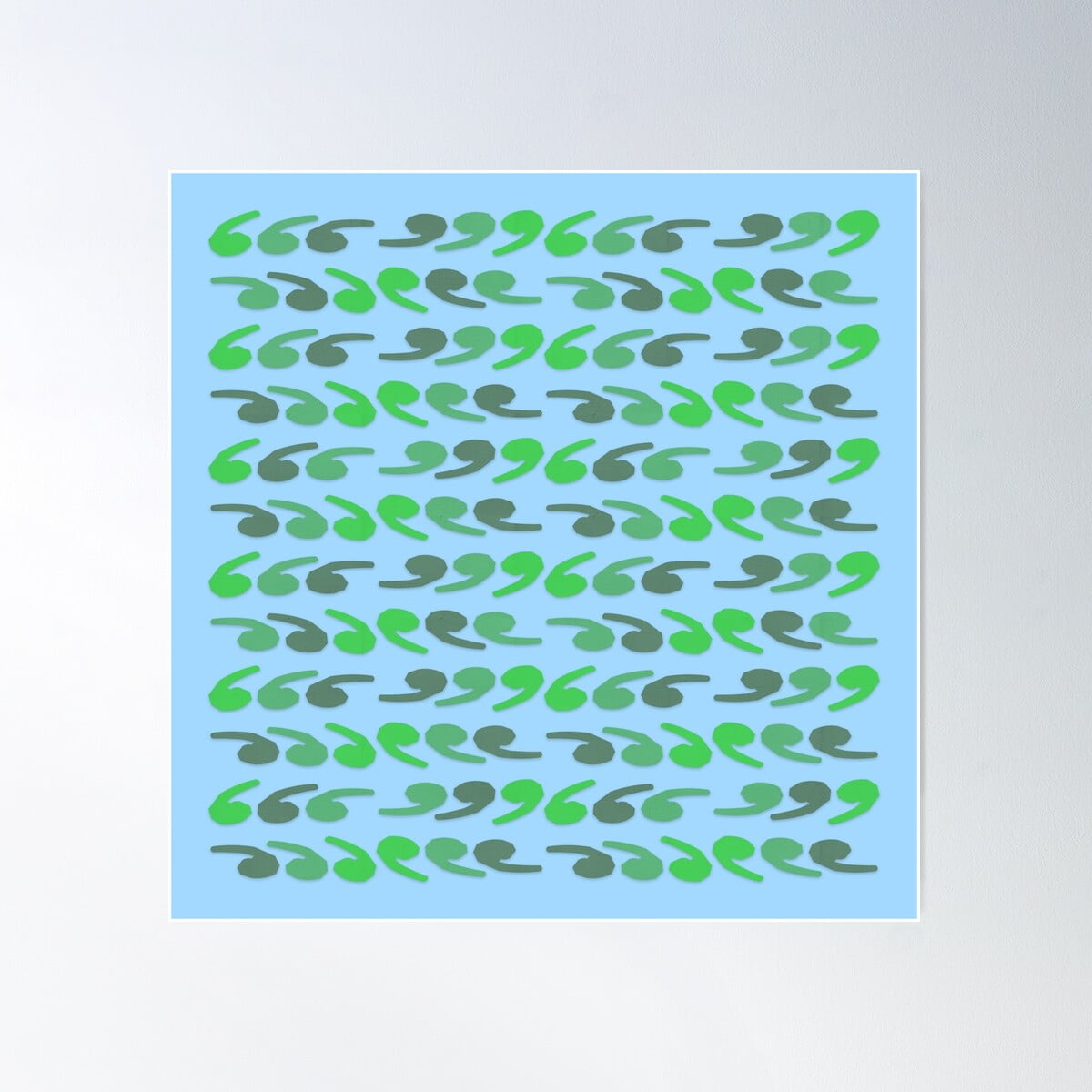 Abstract Comma Waves - Neo Geometric - Abstract Geometric Art ...