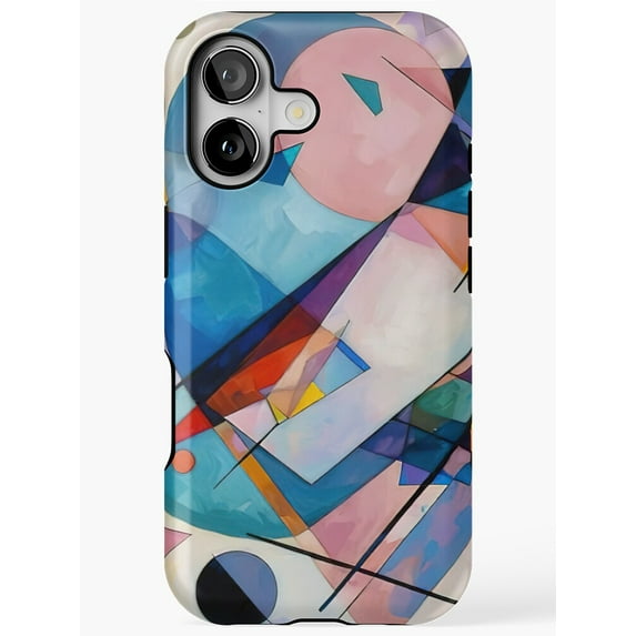 Abstract Composition Artwork Design Print iPhone Case 17 16 15 14 13 12 ...