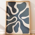 Abstract Composition Minimalist Paper Cut-Out Rounded Shapes Modern ...