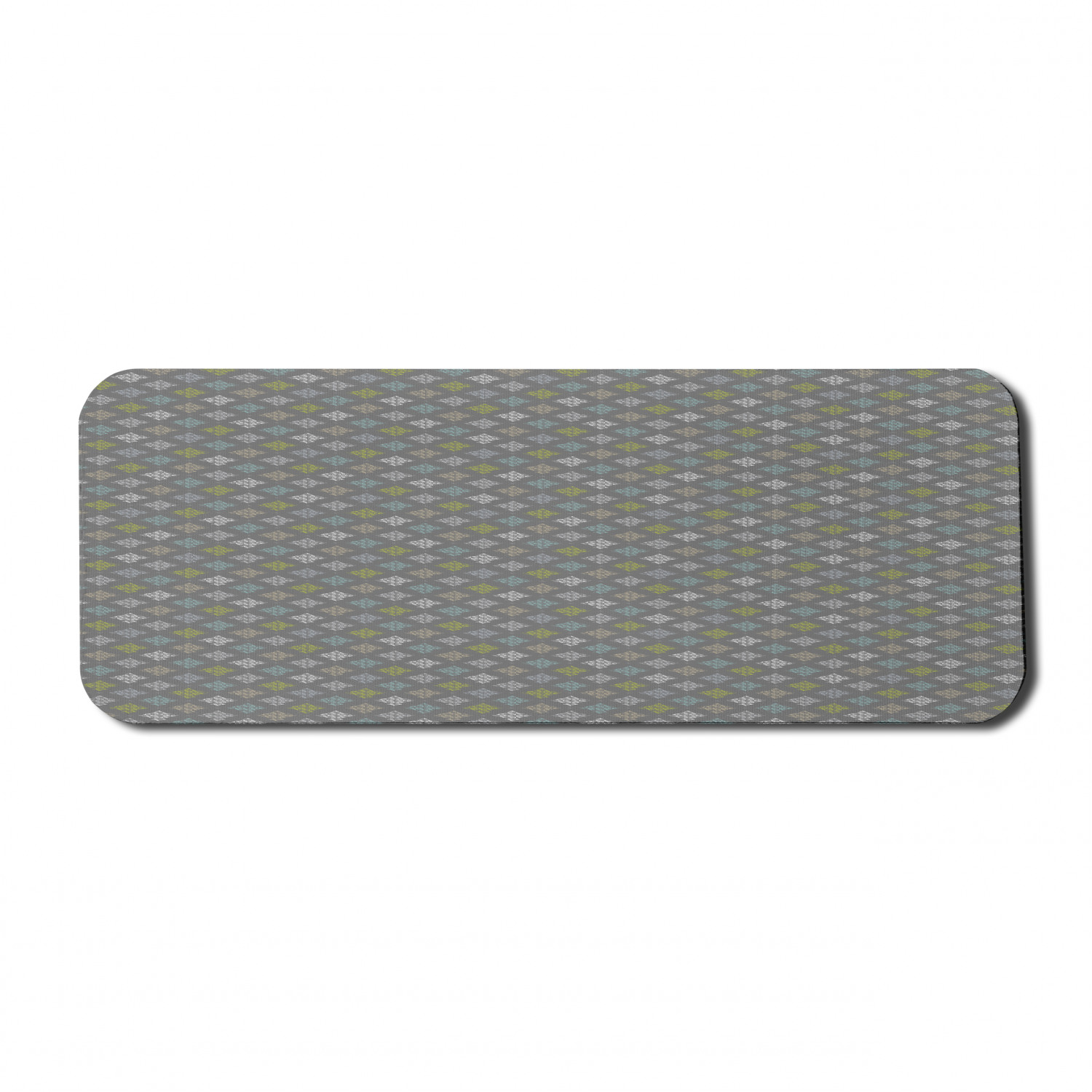 Abstract Computer Mouse Pad, Geometric Continuous Pattern of Triangles ...