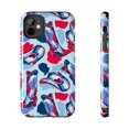 Abstract Cowboy Boots & Hats Pattern Case iPhone 17 through 11 Pro Max ...