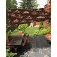 Abstract Cowboy Horse Sun Shade Sail 8'X10' Vintage Black Background ...