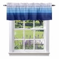 Abstract Creative Lines Valances for Windows,Kitchen Valance Rod Pocket ...