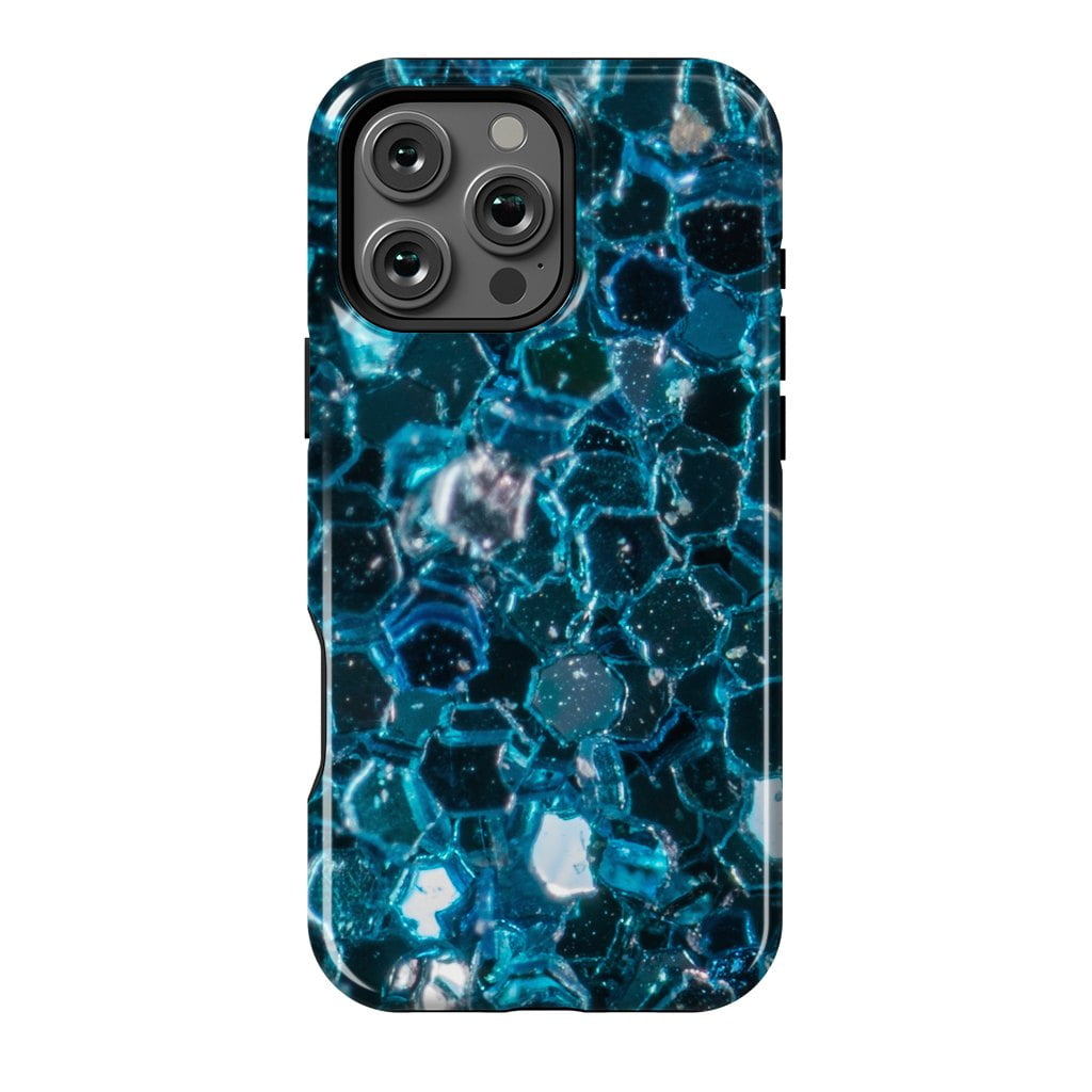 Abstract Crystalline Gemstone Art Phone Case for iPhone 11 12 13 14 15 ...