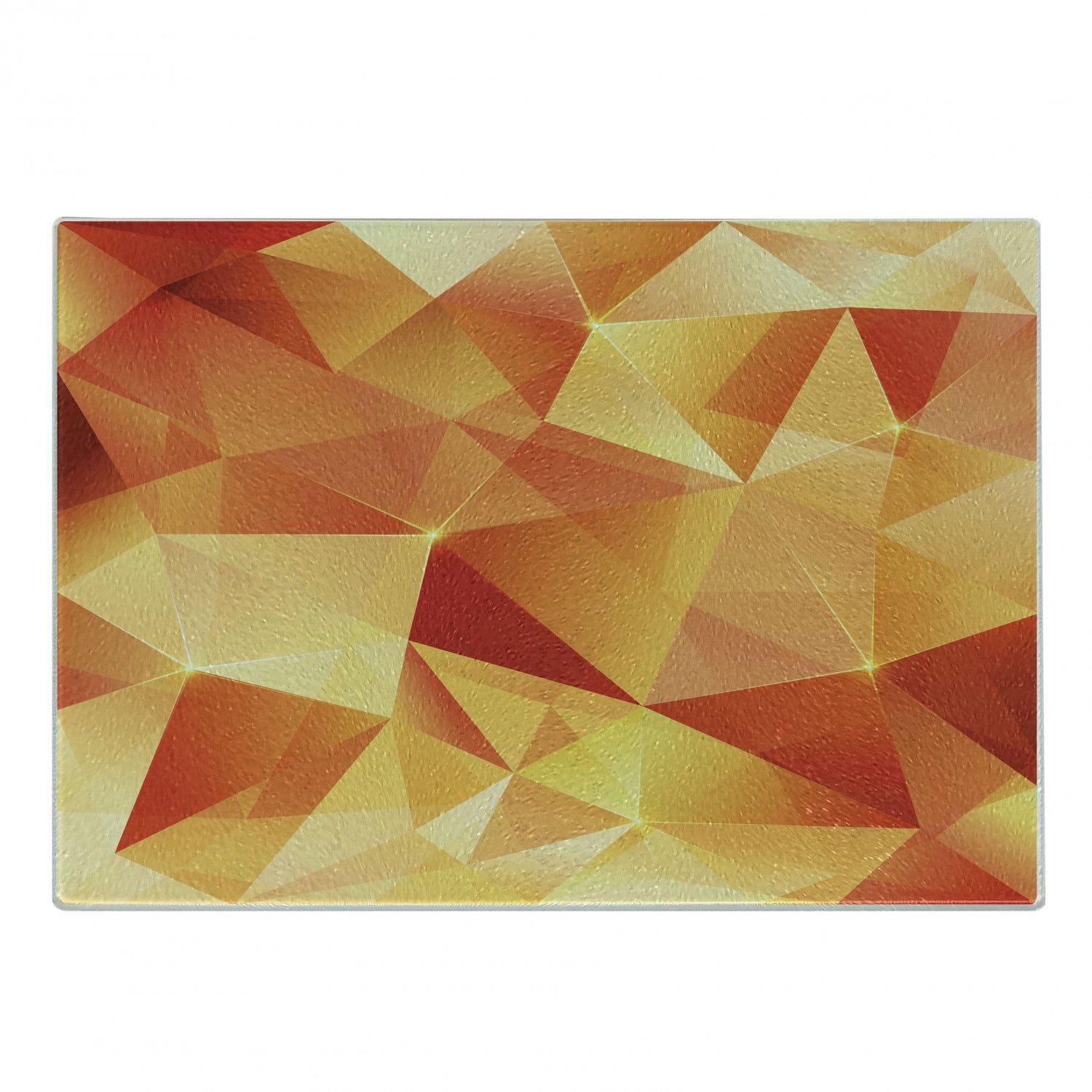 Abstract Cutting Board, Abstract Art Style Geometric Theme Vector ...