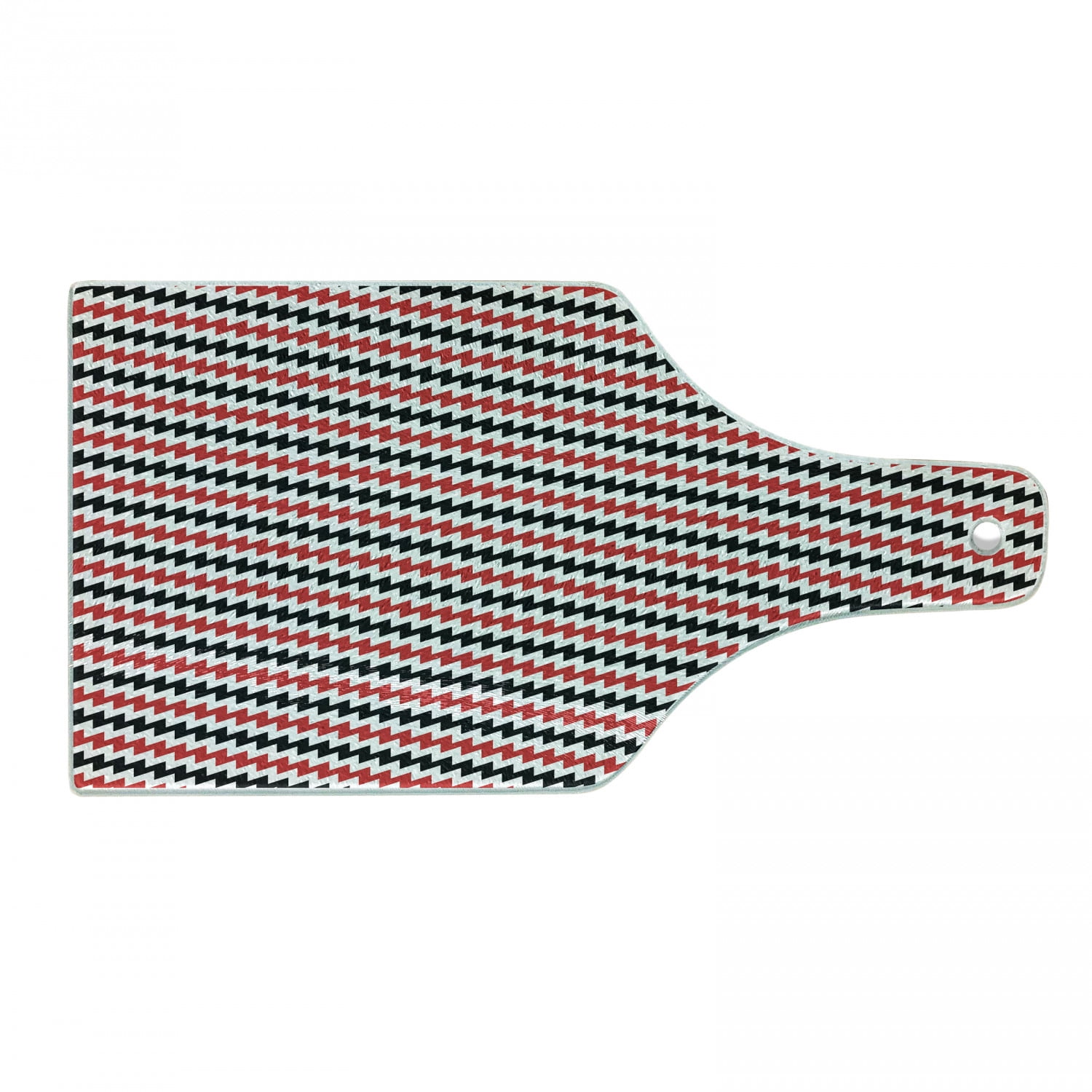 Abstract Cutting Board, Hypnotizing Vintage Zigzag Chevron Wave Seem ...