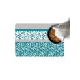 Abstract Cyan Doormat Non Slip Diatomaceous Earth Door Mat Absorbent ...