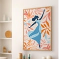 Abstract Dancing Figure Botanical Henri Matisse Inspired Cut out Style ...