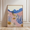 Abstract Desert Landscape Artwork Colorful Wall Art Abstract Art ...