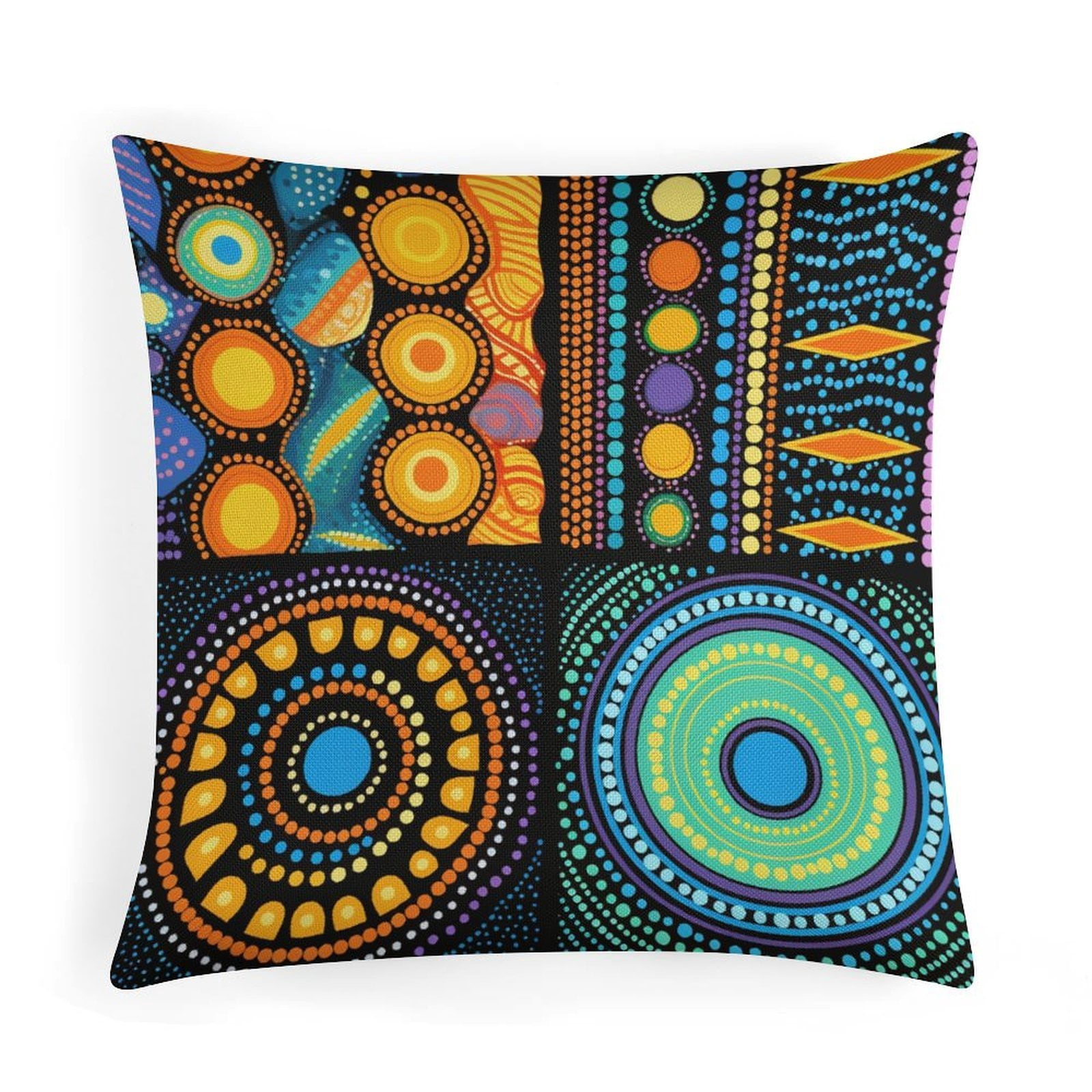 Abstract Design Geometric Pillowcases 16"x16" Geometric Marble ...