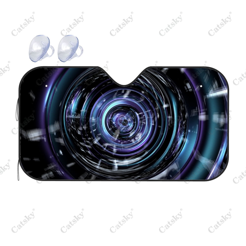 Abstract - Digital Art Auto Windshield Sun Shade Car Front Window Visor ...