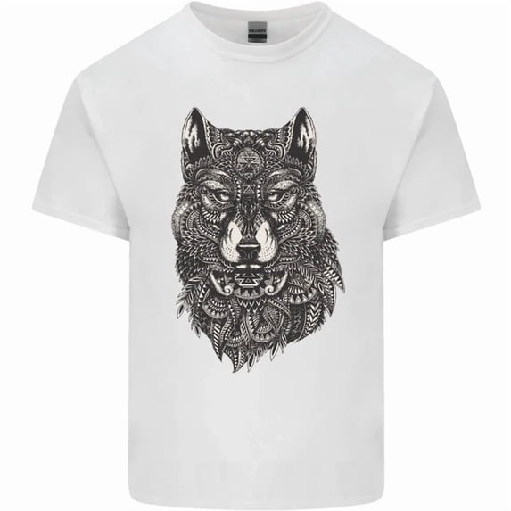 Abstract Dog Mandala Art Mens Womens T-Shirt - Walmart.com