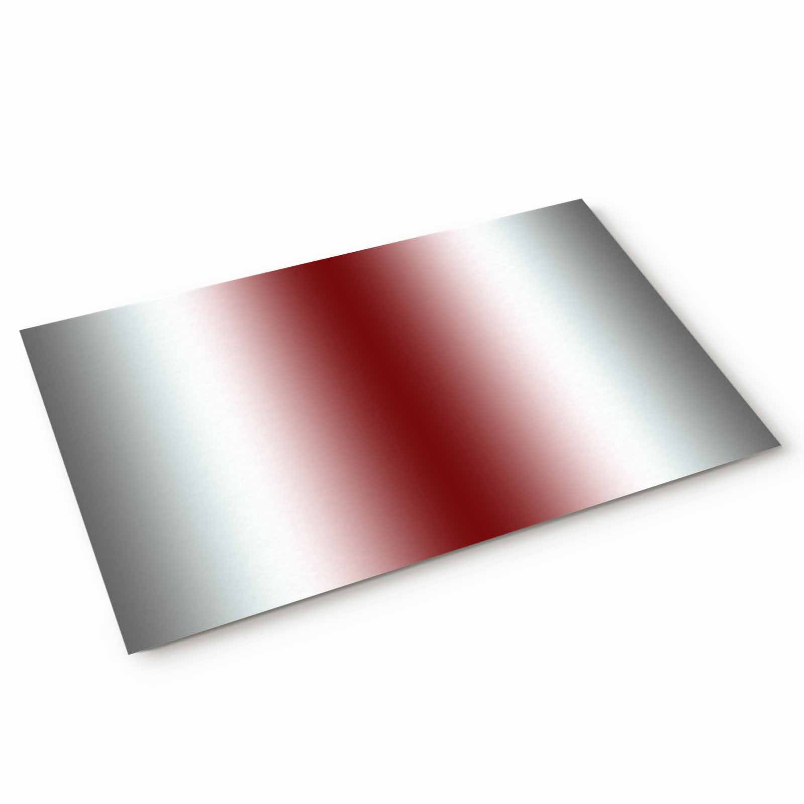 Abstract Door Mat Dark Gray Red Gradient Ombre Non Slip Absorbent ...