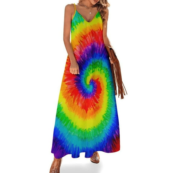 Abstract Dress Wave Liquid Shape Party Maxi Dress Streetwear Boho Beach ...