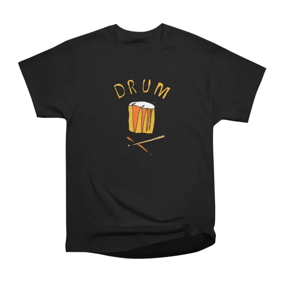 Abstract Drum T-Shirt Tee Gift For Him Merch For Her Apparel For Friend ...