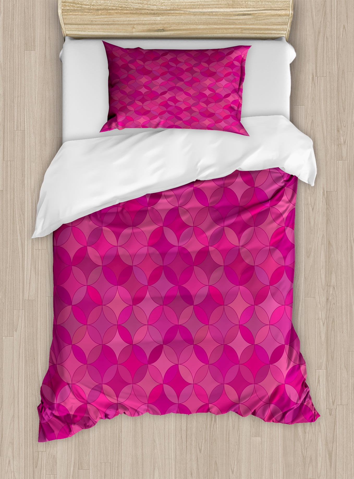 Abstract Duvet Cover Set, Geometrical Theme Star Patterns from Circular ...
