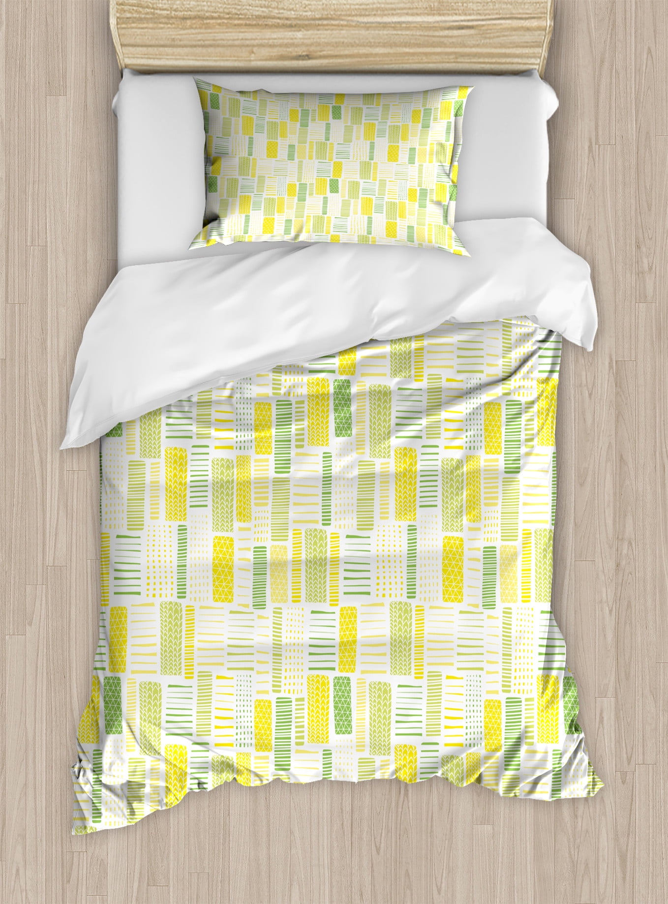 Abstract Duvet Cover Set, Illustration of Rhythmic and Geometric Pastel ...