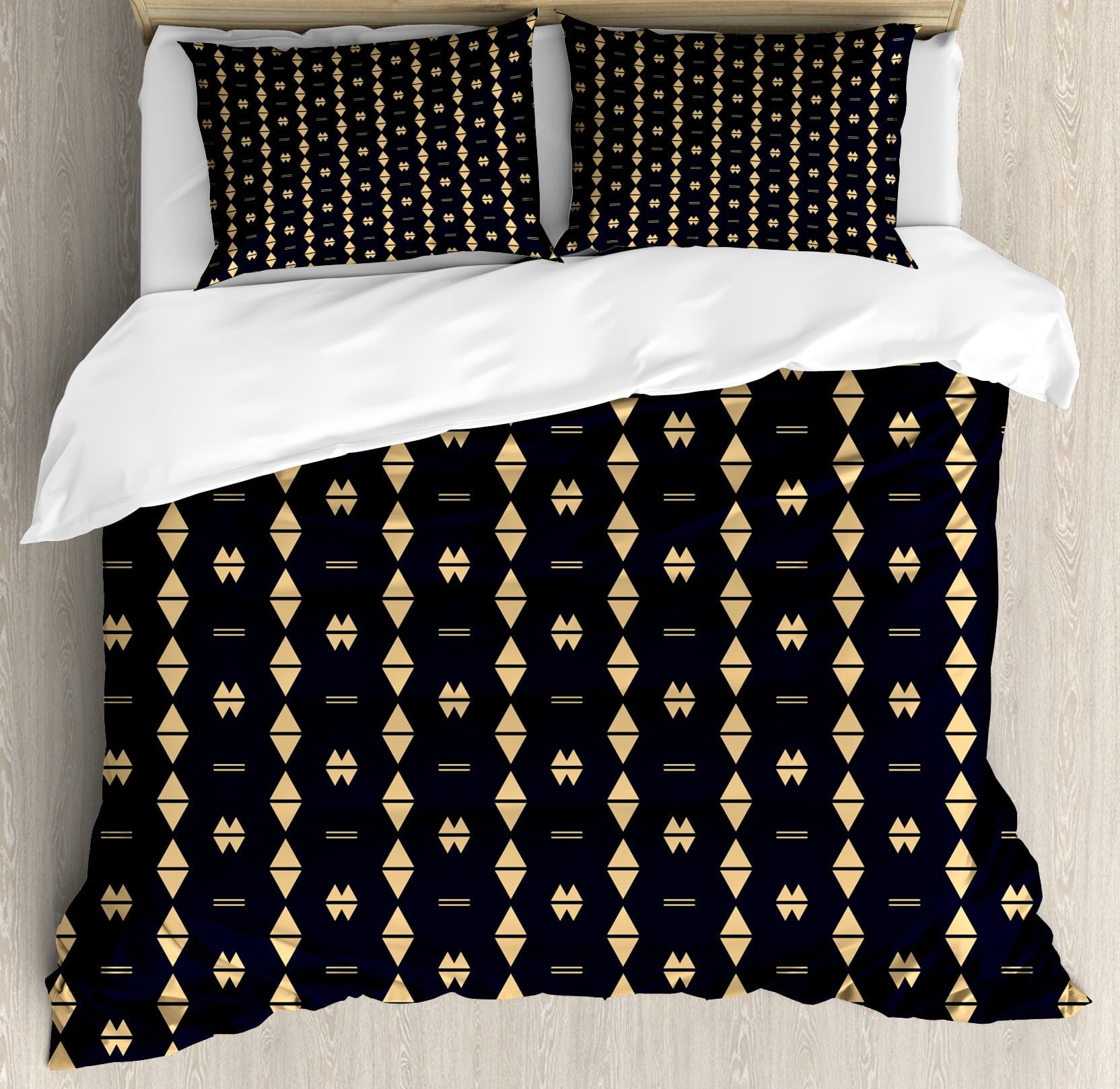 Abstract Duvet Cover Set, Modern Minimal Pattern of Rhombuses ...