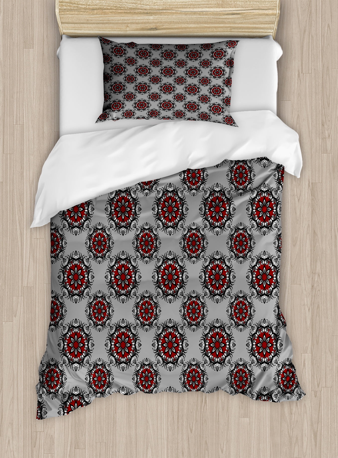 Abstract Duvet Cover Sets, Persian Moroccan Middle Eastern Design with ...