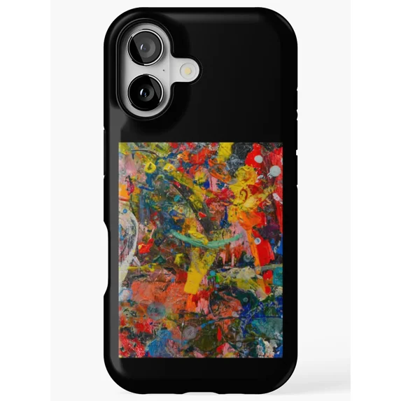 Abstract Duvet Pattern Art Phone Case for iPhone 11 to 16 Pro Max ...