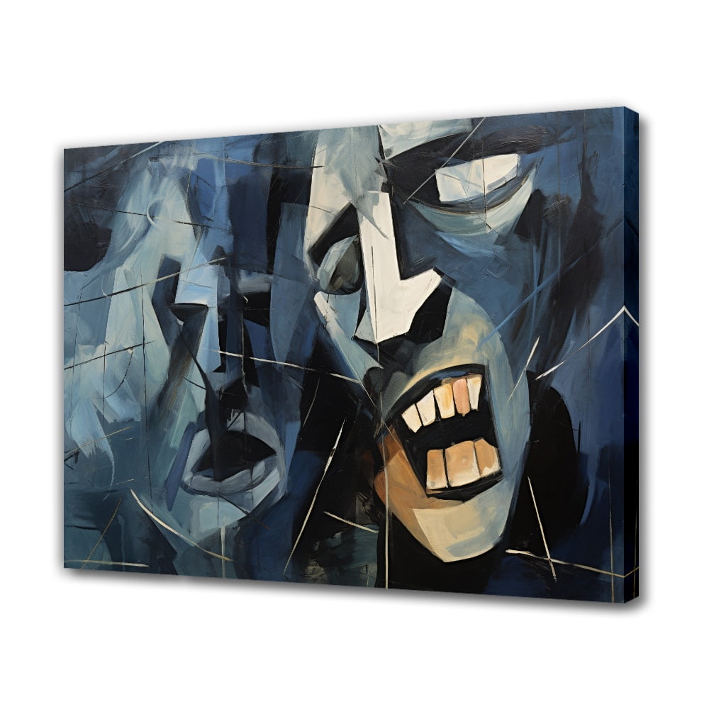 Abstract Expressionism Decorative Painting Framed Gallery Canvas Poster Bedroom Decor Sports ...