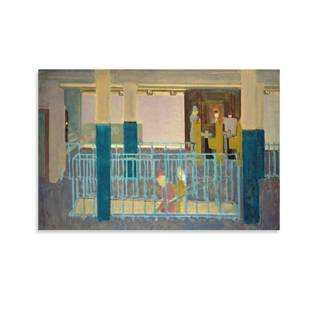 Abstract Expressionism Painters Mark Rothko Entrance Subway Poster Wall ...