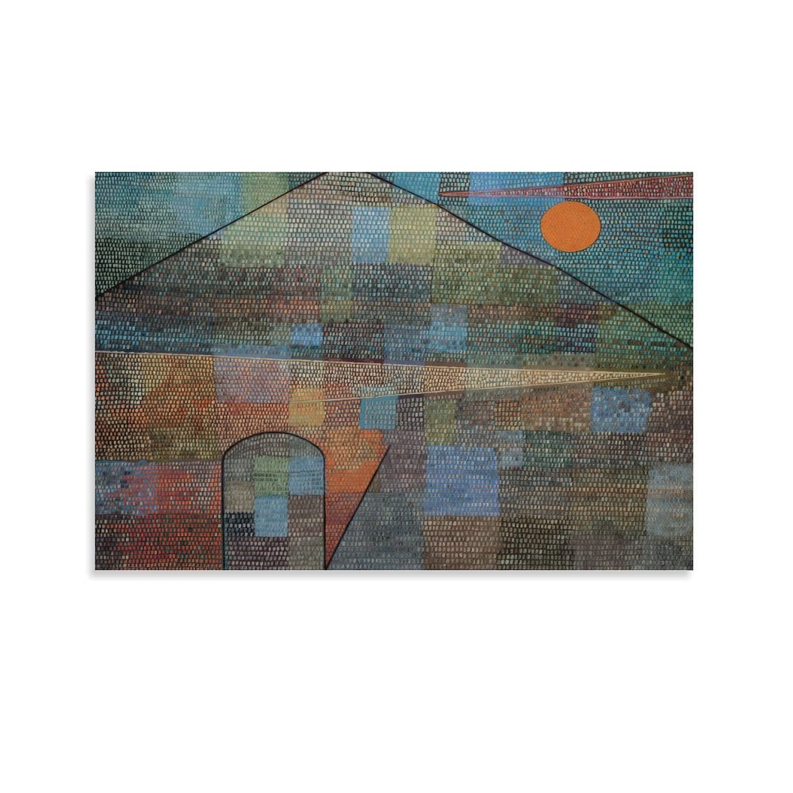 Abstract Expressionist Painters Paul Klee To Poetry Poster Canvas Art ...