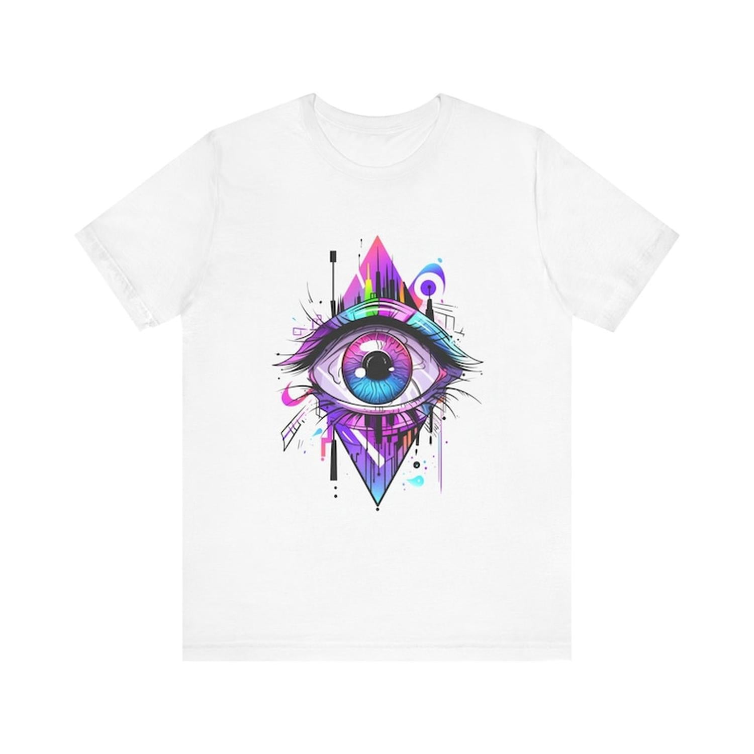 Abstract Eye T-S1Hirt P1SYcheD1ELIc Third Eye Graphic T1EE - Walmart.com