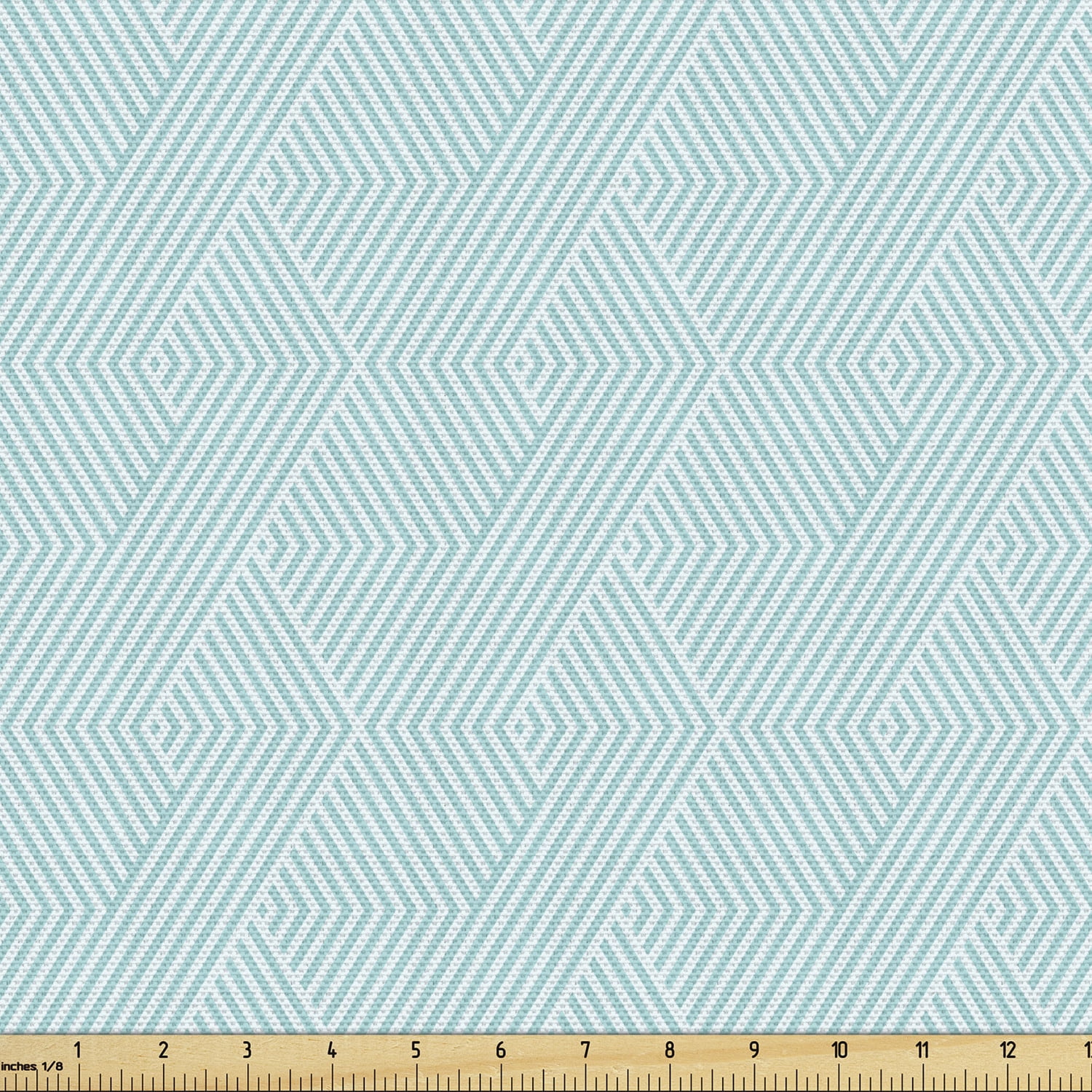 Ambesonne Abstract Fabric by the Yard Upholstery, Wide Stripes or ...