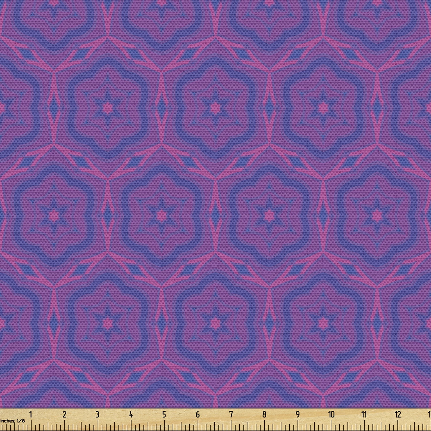 Abstract Fabric by the Yard, Continuing Ornamental Illustration of ...