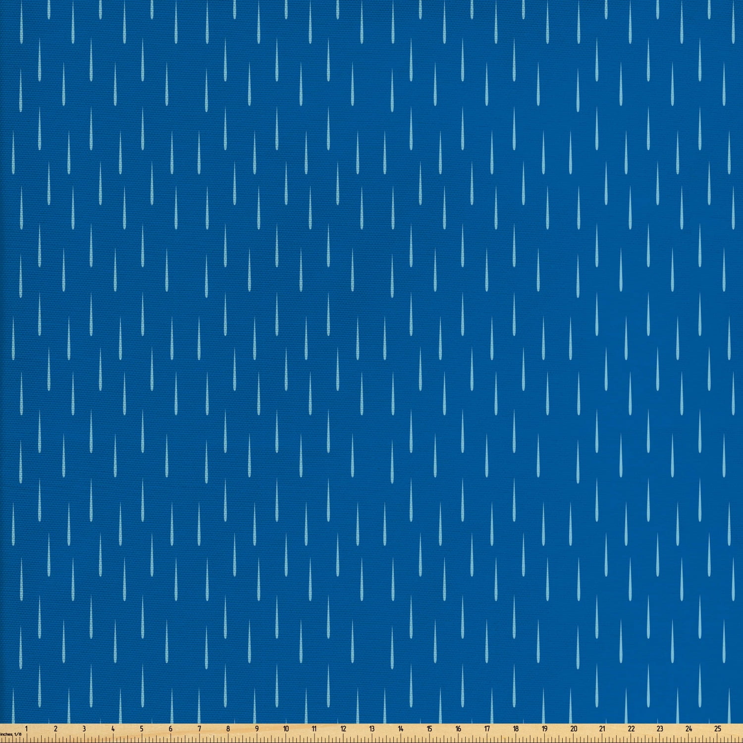 Abstract Fabric by the Yard Upholstery, Rain Drops Illustration Water ...