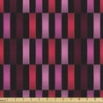 Ambesonne Abstract Fabric by the Yard Upholstery, Rectangular Shapes on ...