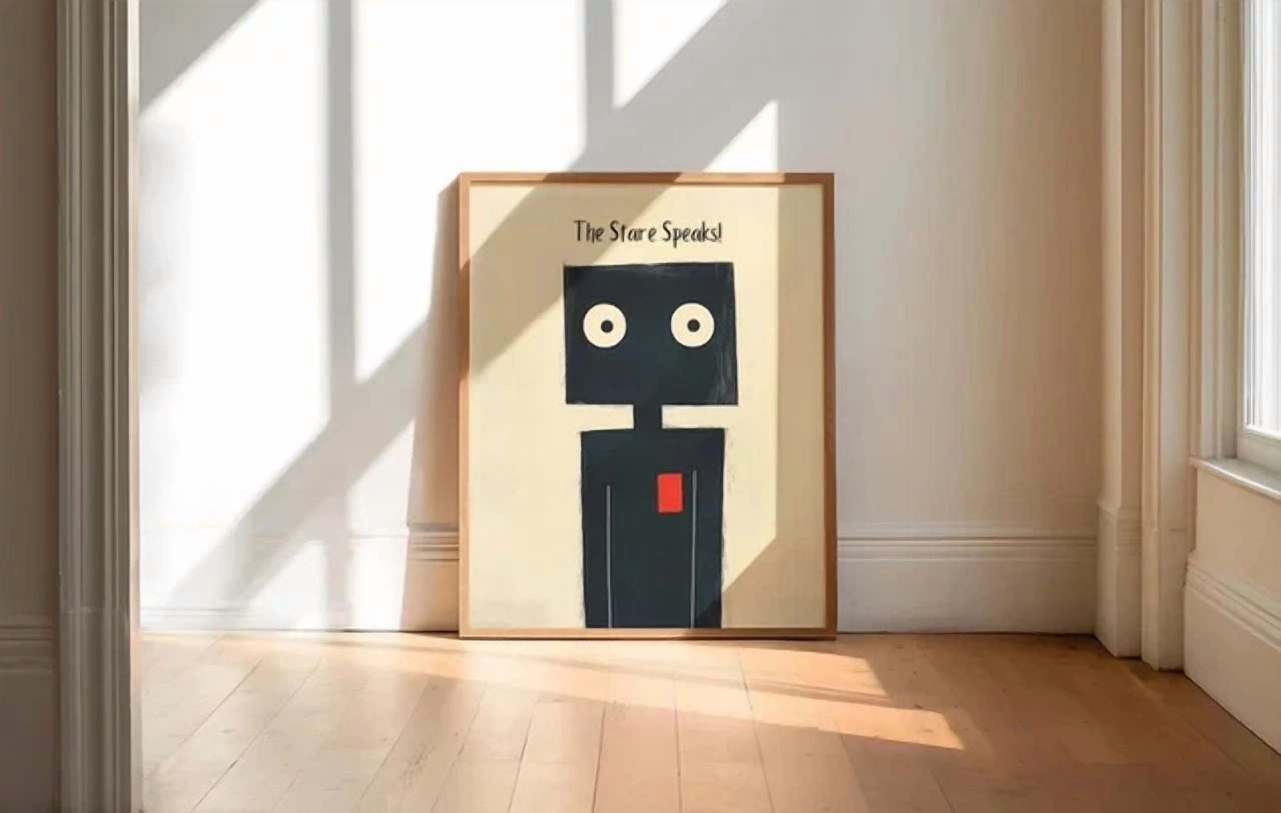 Abstract Face Art Print Modern Home Decor Art Home Decor Vintage Gift ...