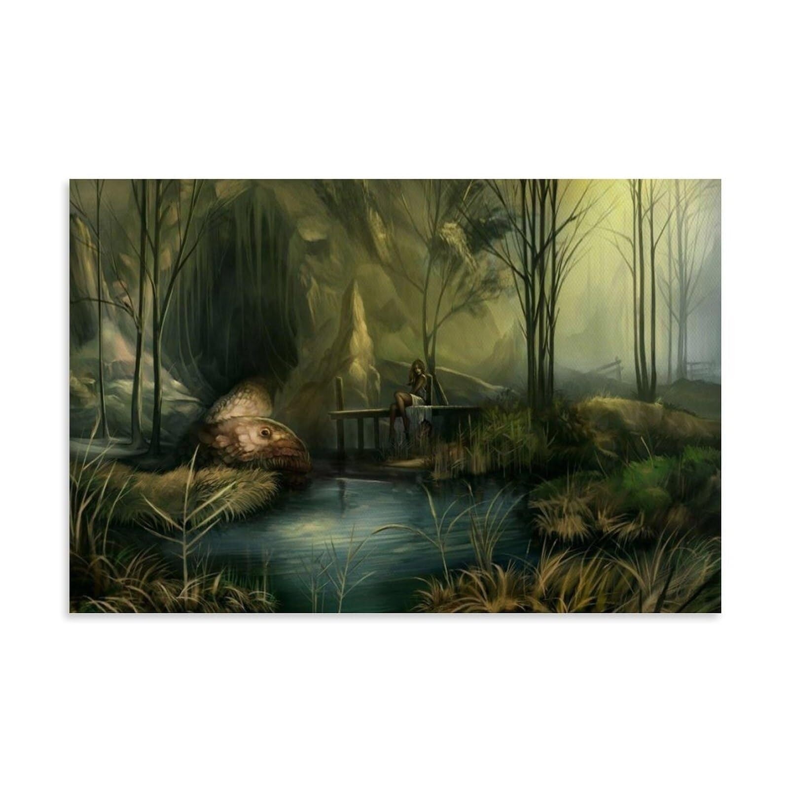 Abstract Fantasy Luis Royo Drawings Swords Wall Art Deco Posters (15 ...