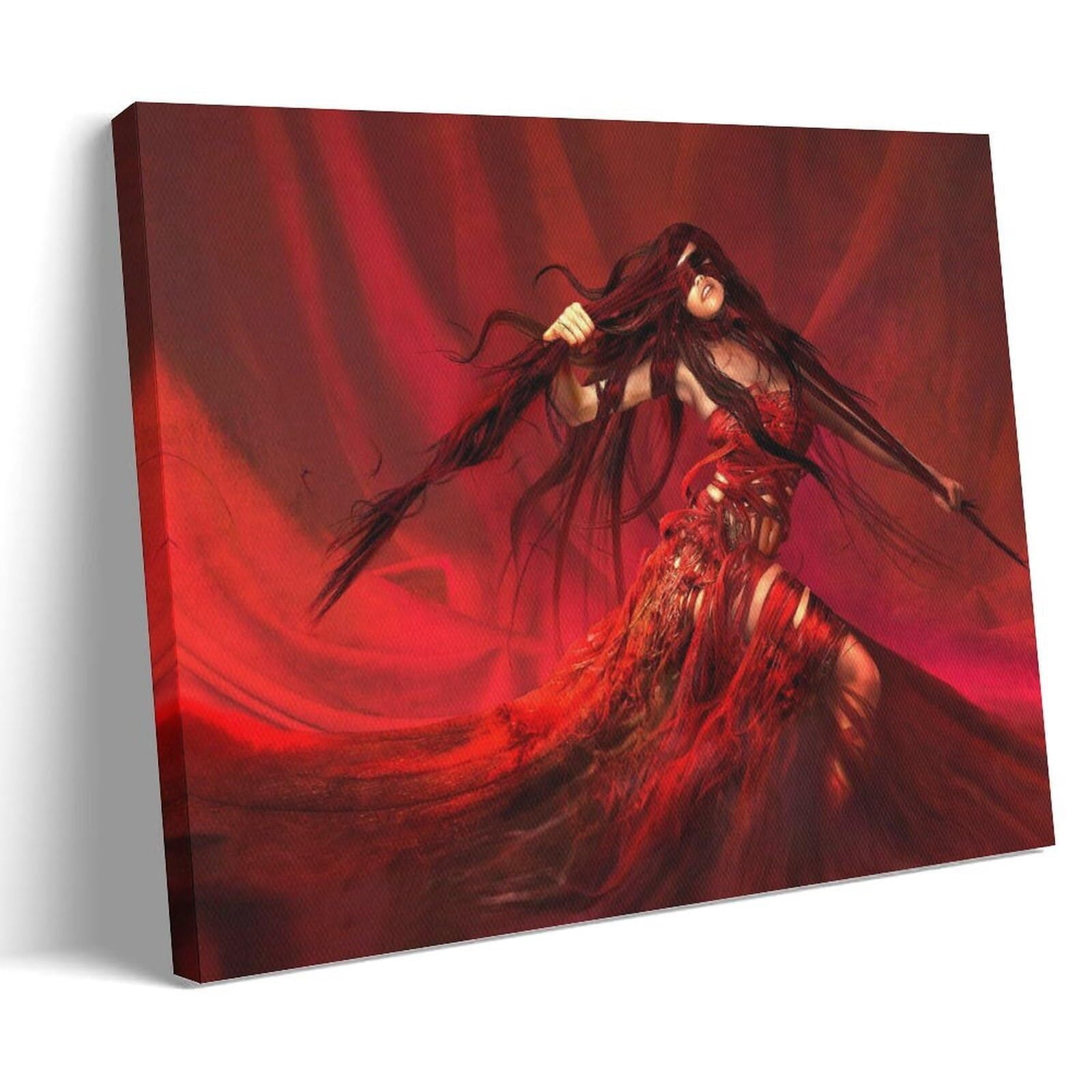 Abstract Fantasy Luis Royo Drawings Swords Wall Art Deco Posters (4 ...