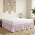 Abstract Fiber Line Bed Skirt Bed Skirts Queen Size 18 Inch Drop ...