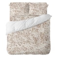 Abstract Fiber Line Bedding Duvet Cover Set California King Size 4 ...