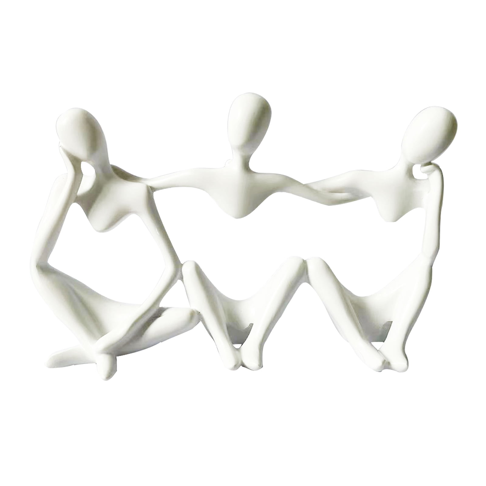 Abstract Figurine Collectible Ideal Gift Modern Art Thinker Style Resin ...