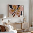 Abstract Floral Art Modern Botanical Wall Decor Contemporary Flower ...