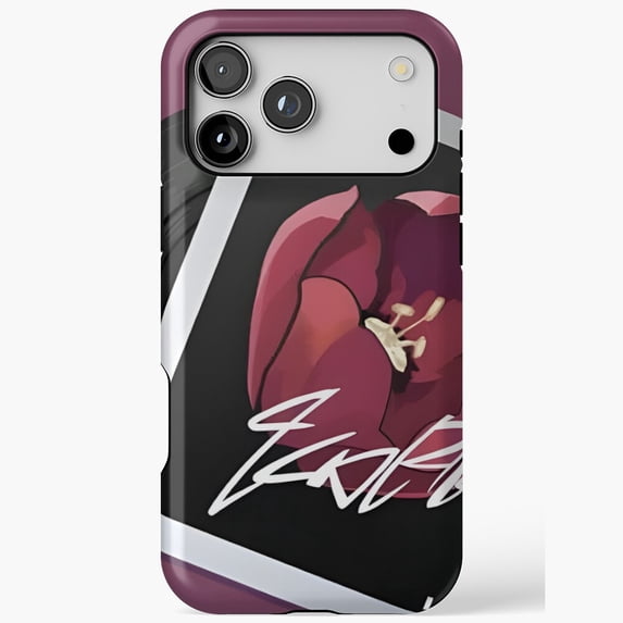 Abstract Floral Signature Art Protective Phone Case for iPhone 17 11 12 ...