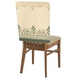 Abstract Floral Stem Chair Back Covers Set of 1 Vintage Traditional ...