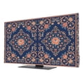 Abstract Floral TV Cover for 50 Inch Screen,Stretch Fabric Dustproof TV ...