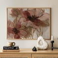 Abstract Floral Wall Art Soft Blush Botanical In Neutral Earth Tones ...