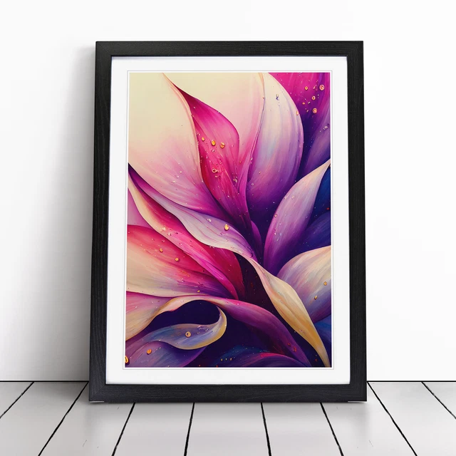 Abstract Flower No.1 Wall Art Print Poster Home Decor Art Home Decor ...