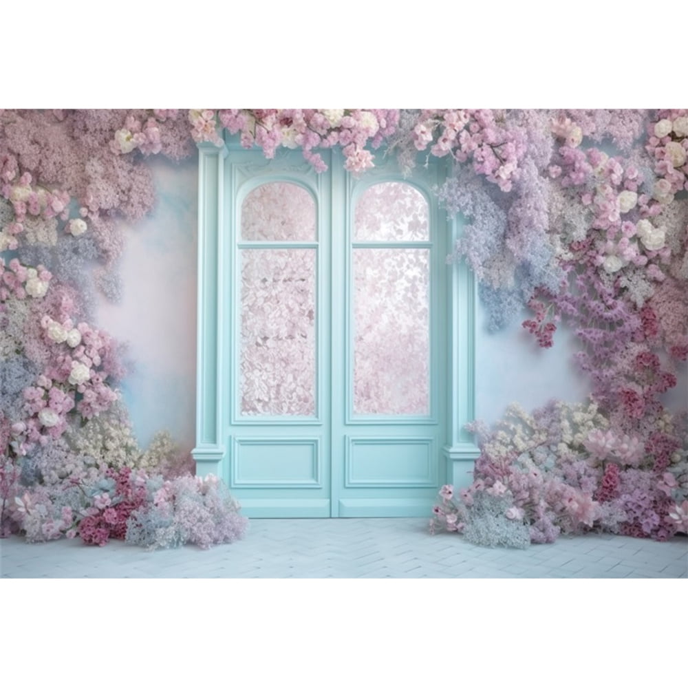 Abstract Flower Photography Backdrop Spring Scenery Newborn Baby Shower ...